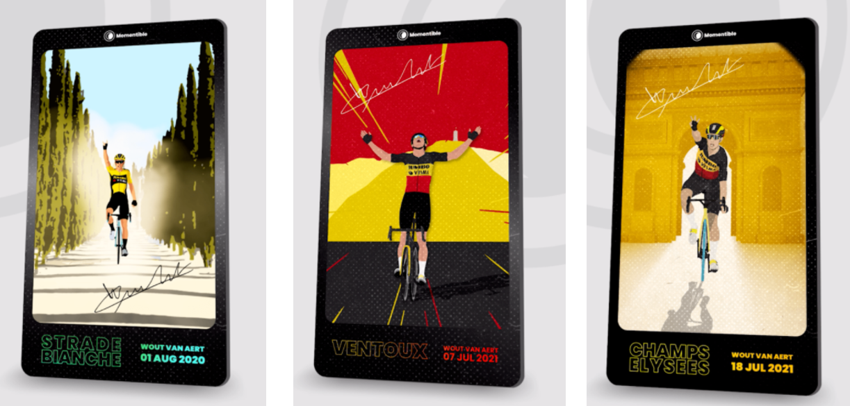 Wout van Aert is selling his three biggest wins – as NFT digital assets ...