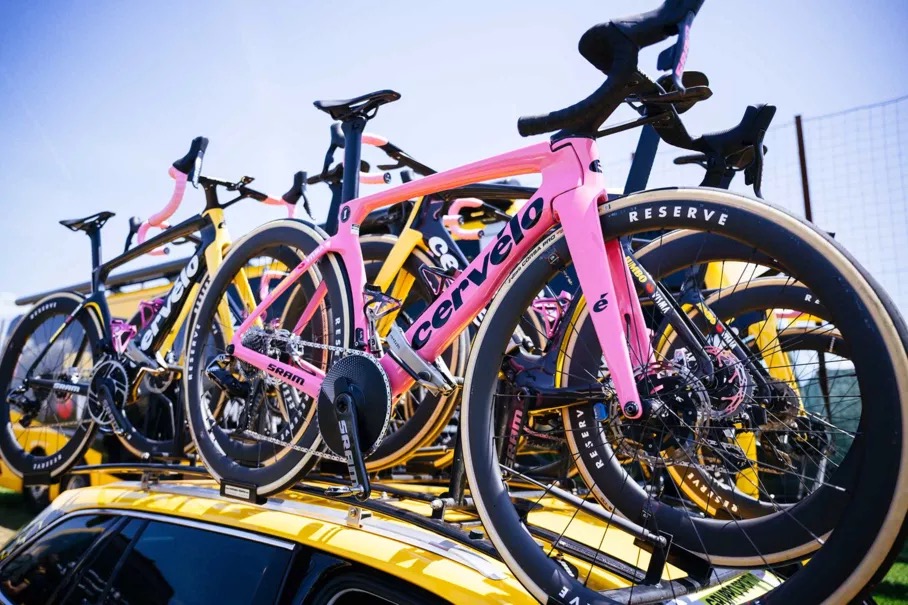 Check out Primož Roglič’s Giro-winning Cervelo S5... and the gravel ...