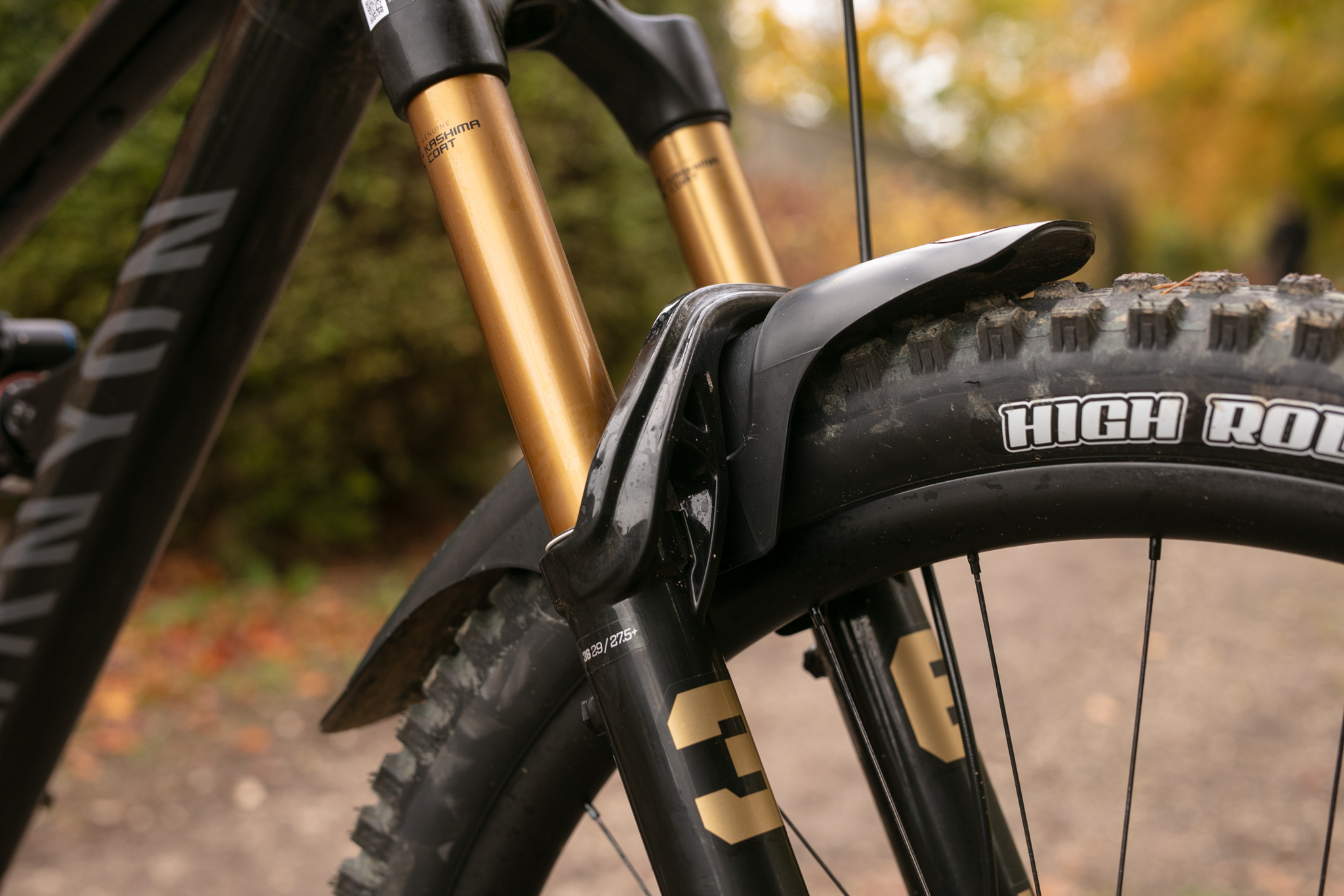 Mudhugger Shorty 2026 Fox 36 Bolt-On Mudhugger EVO MTB Mudguard ...