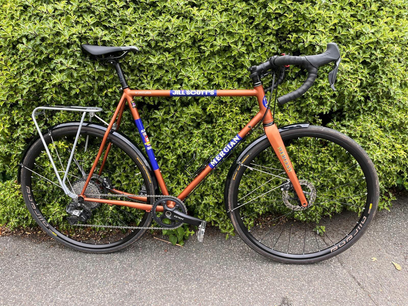 A closer look at Jill Scott's custom Mercian Ventura Allroad for her ...