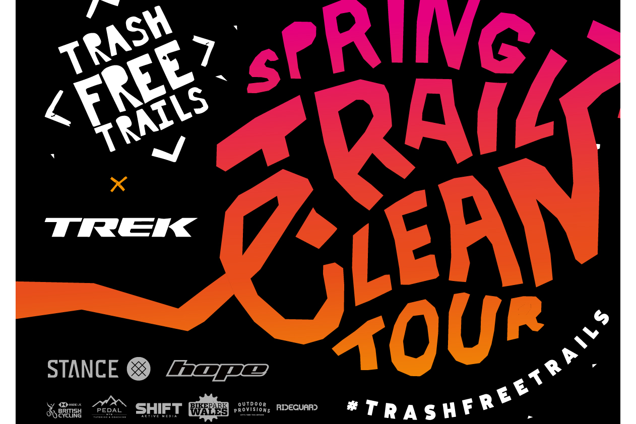 Trash Free Trails launch their UK spring trail clean tour - Cycling ...