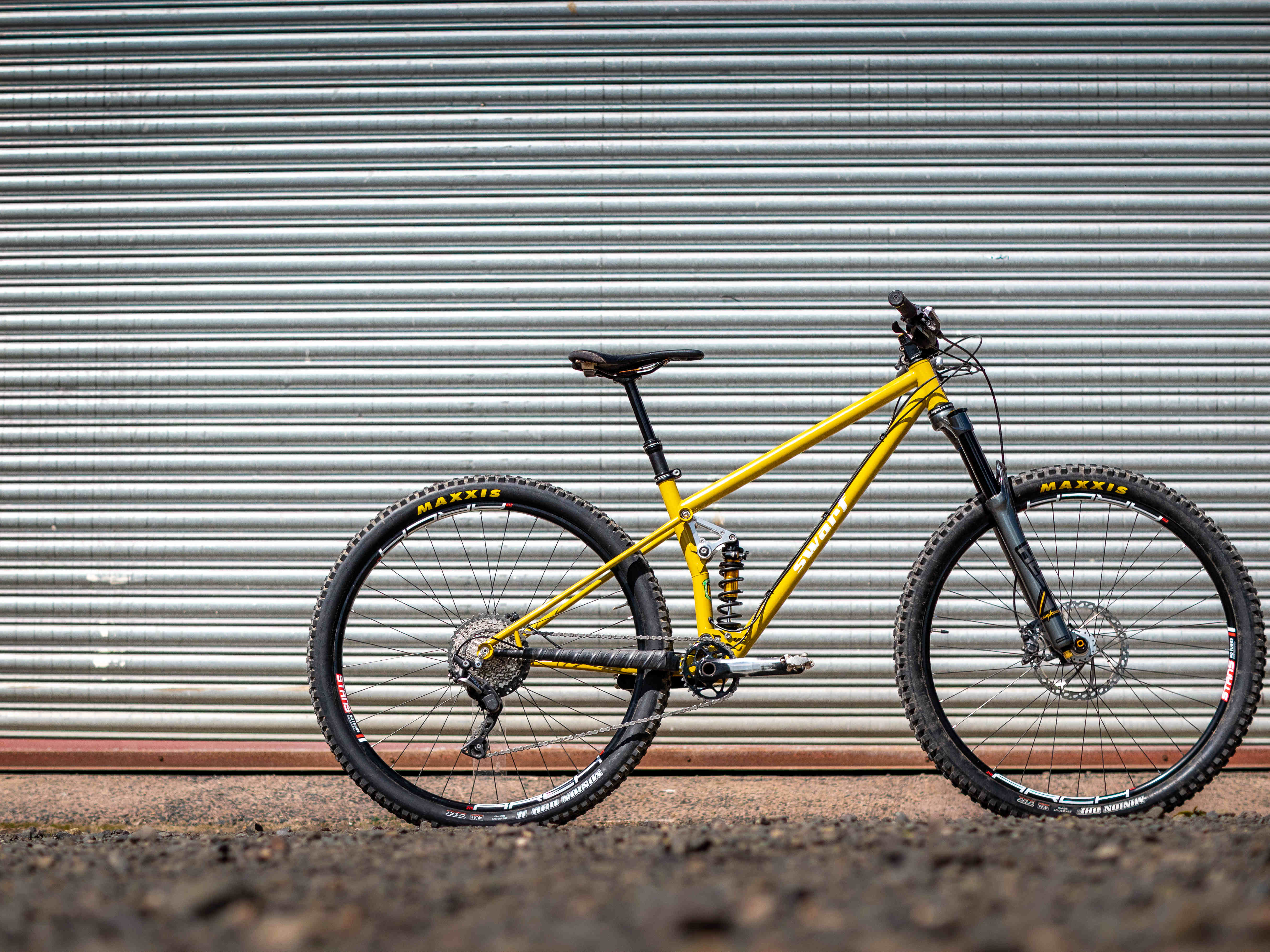 Swarf Cycles are taking orders on the new Contour full suspension frame ...